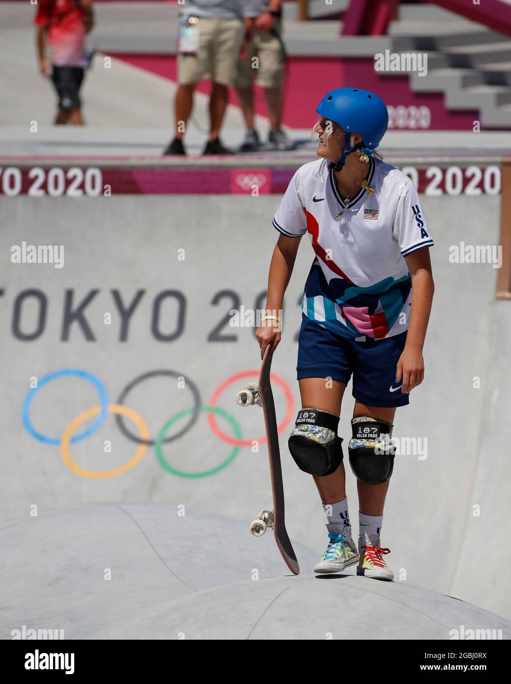Tokyo, Kanto, Japan. 4th Aug, 2021. Bryce Wettstein (USA) in the women ...