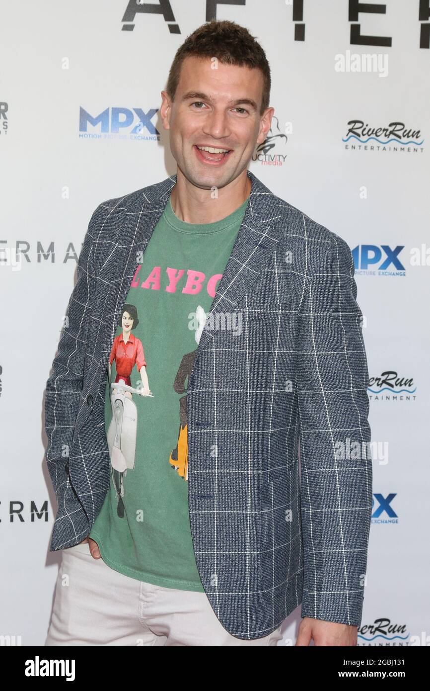 LOS ANGELES - AUG 3: Alex Russell at the Aftermath Premiere at the ...