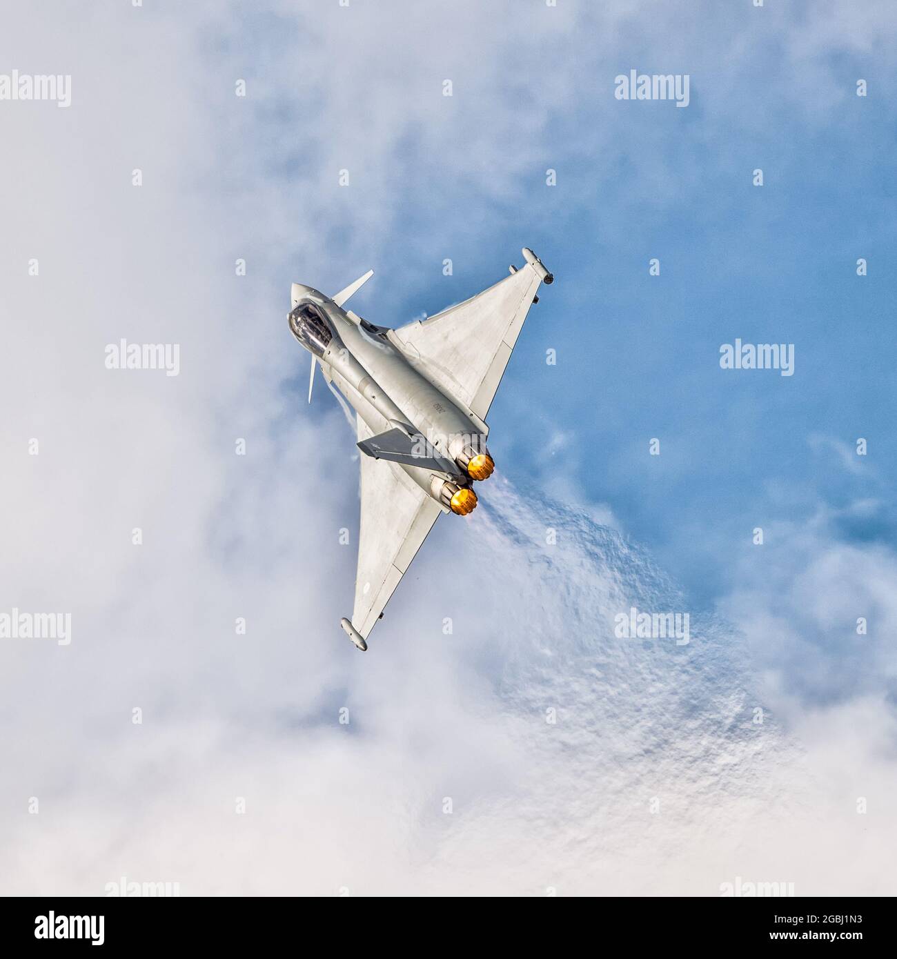 RAF Typhoon Display at Southport Stock Photo - Alamy
