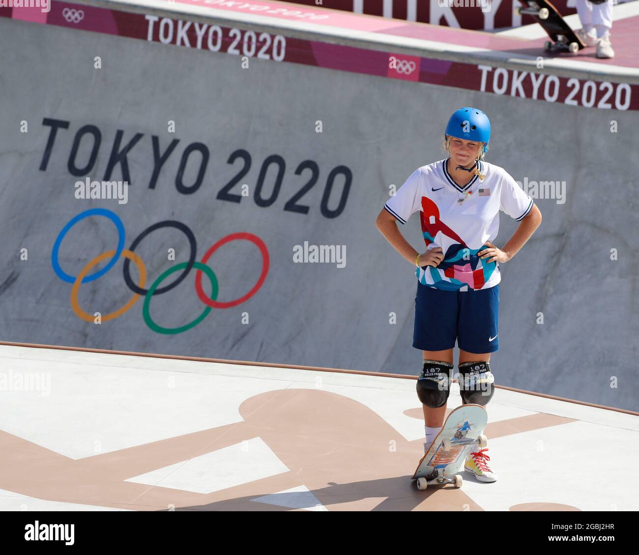 Tokyo, Kanto, Japan. 4th Aug, 2021. Bryce Wettstein (USA) in the women ...