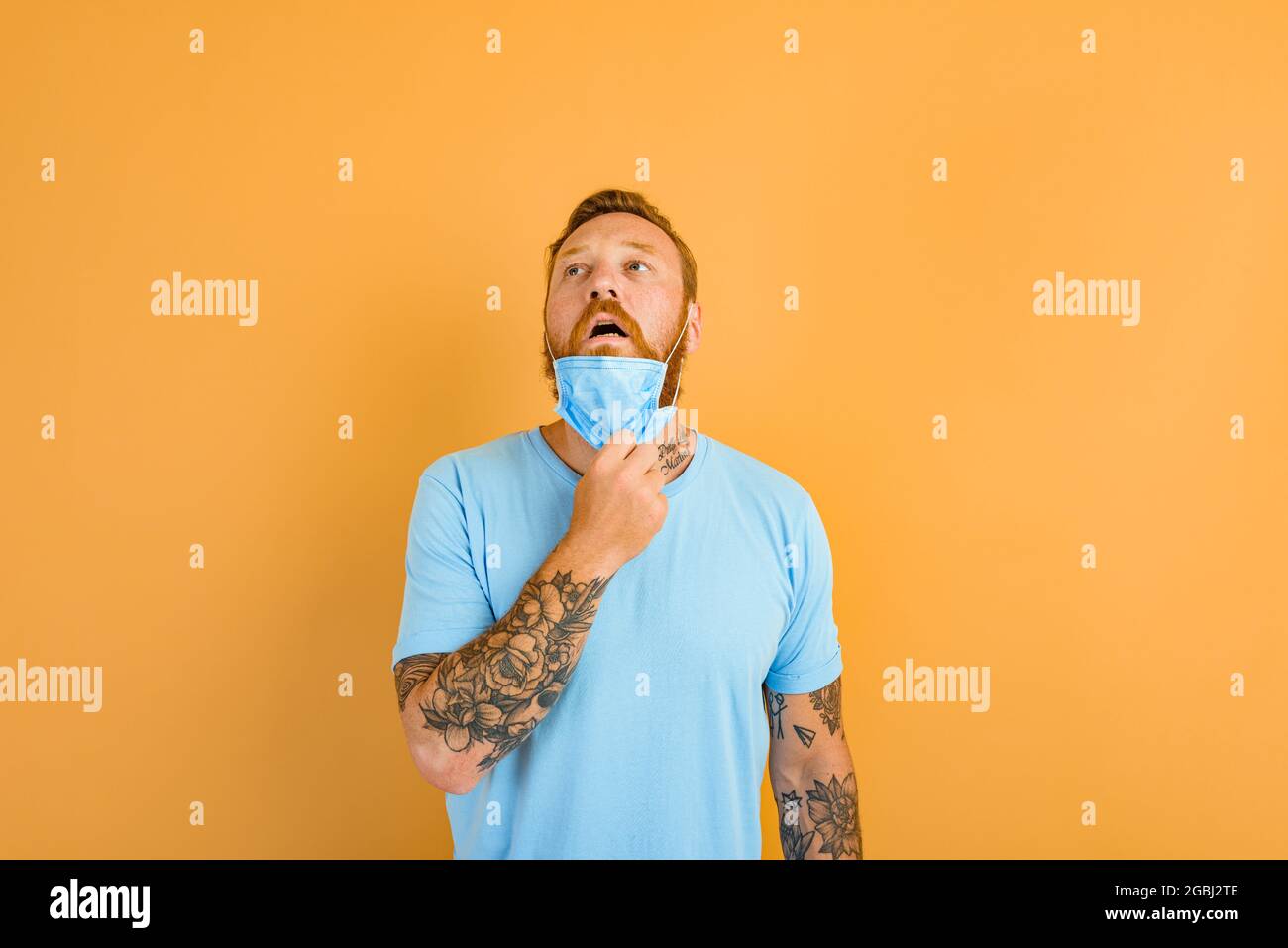 Remove mask hi-res stock photography and images - Alamy
