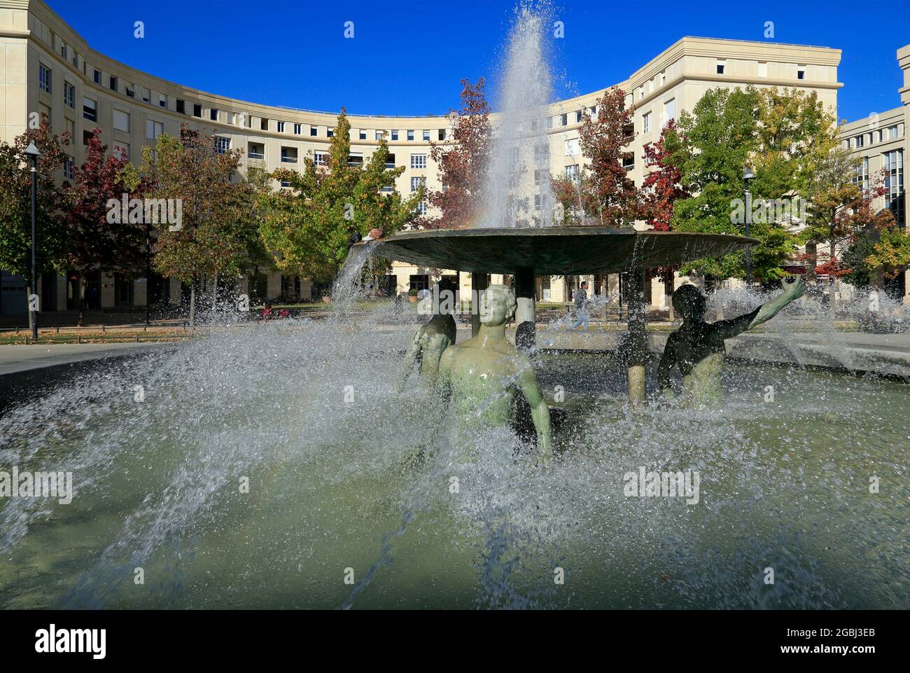 Ephebes fountain hi-res stock photography and images - Alamy