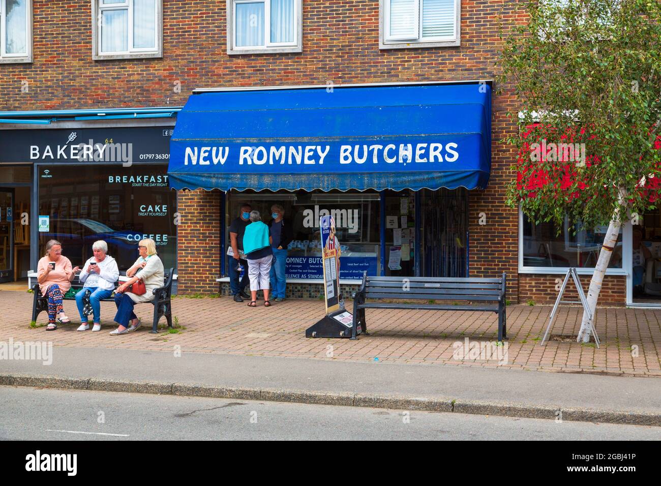 High street butchers hi-res stock photography and images - Alamy