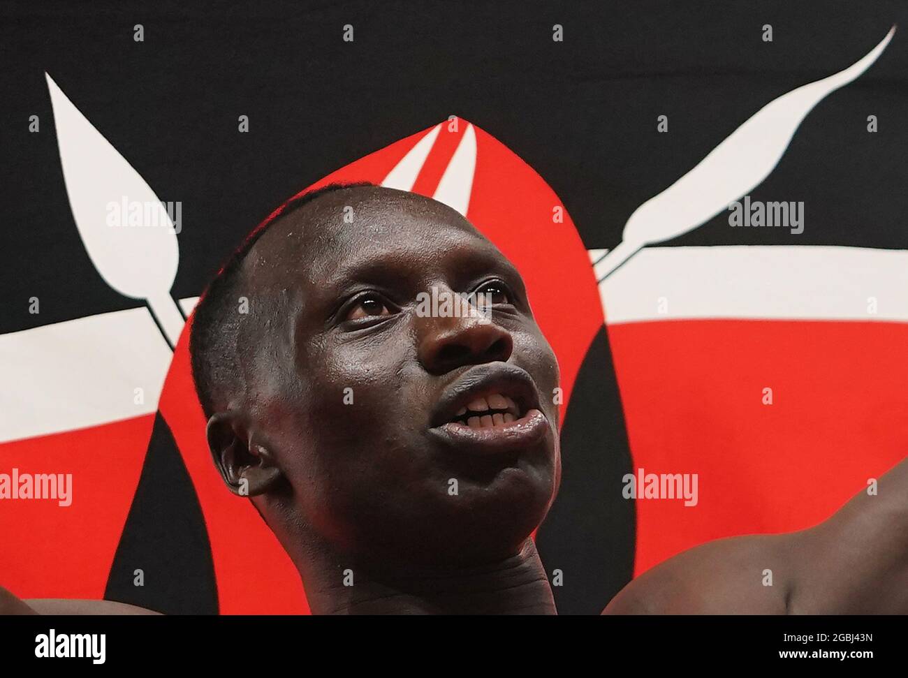 Tokyo, Japan. 4th Aug, 2021. Emmanuel Kipkurui Korir of Kenya ...