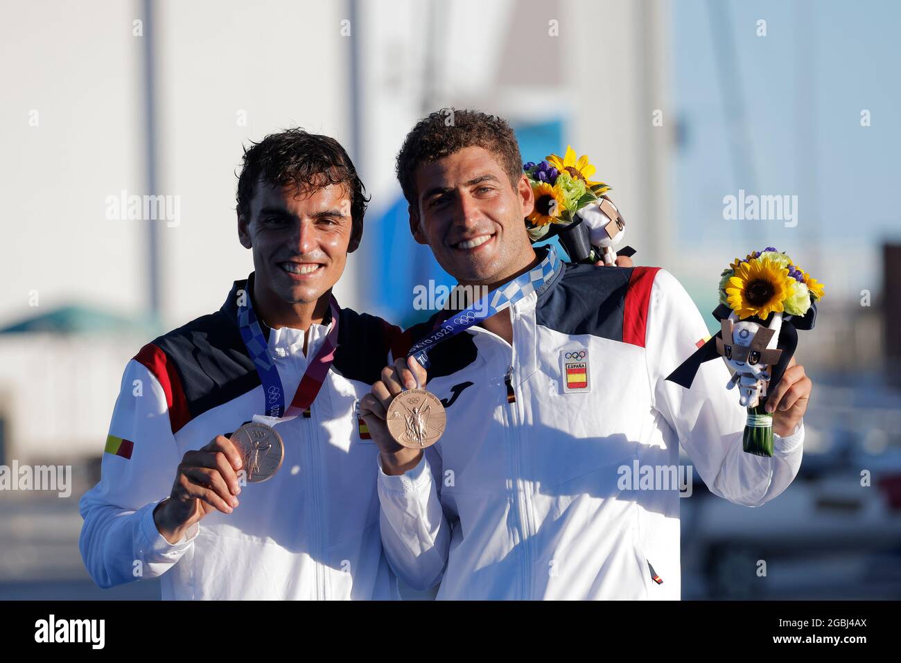 Kanagawa, Japan. 04/08/2021, Team Spain - Jordi XAMMAR & Nicolas ...