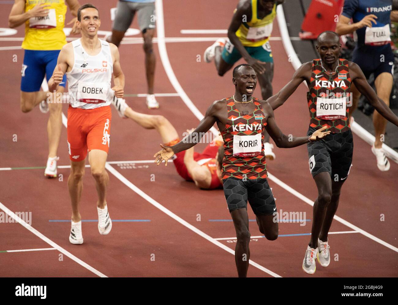 Tokyo, Kanto, Japan. 4th Aug, 2021. Emmanuel Kipkurui Korir (KEN) Gold ...