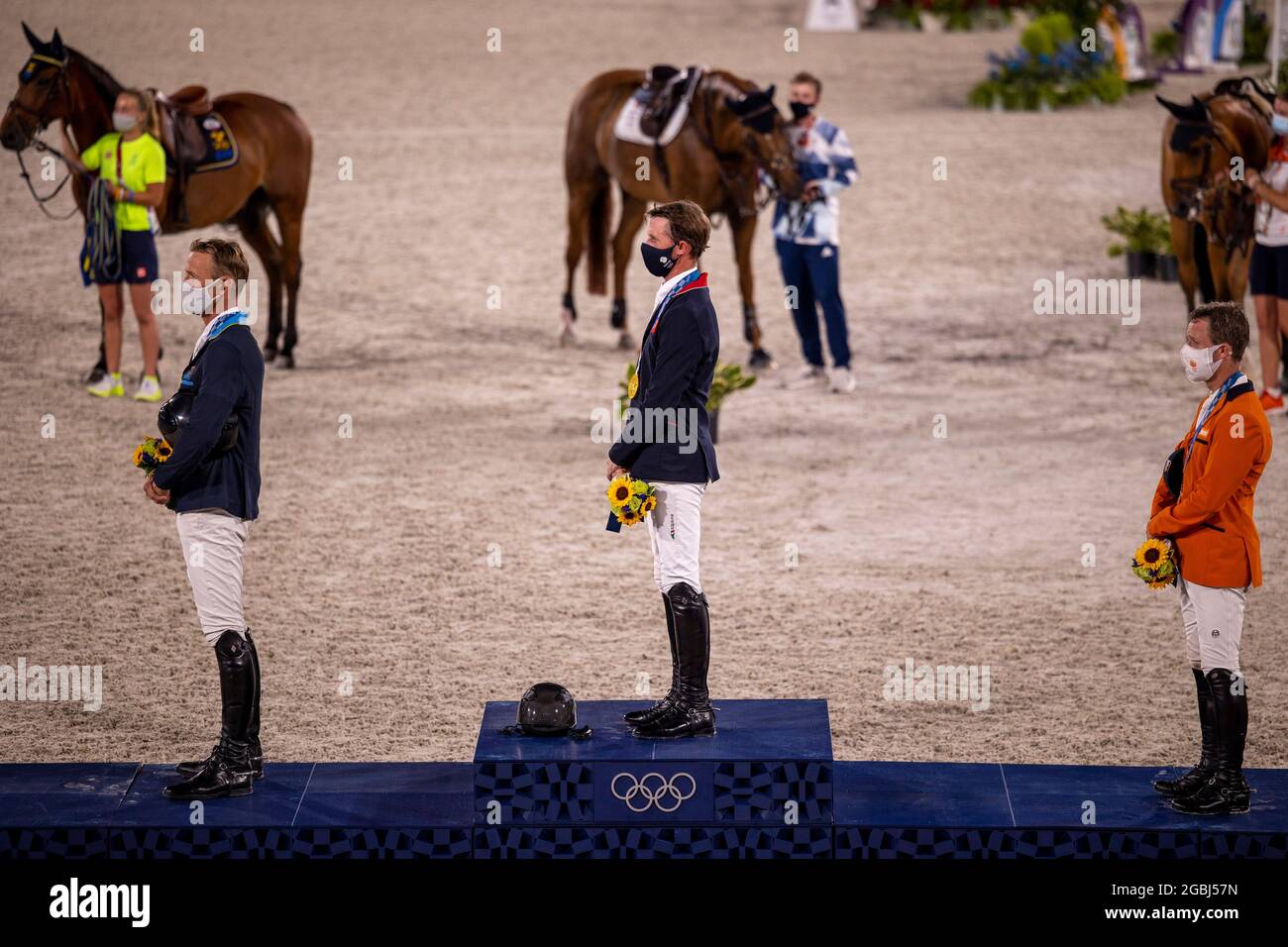 Olympic show jumping gold hi-res stock photography and images - Alamy
