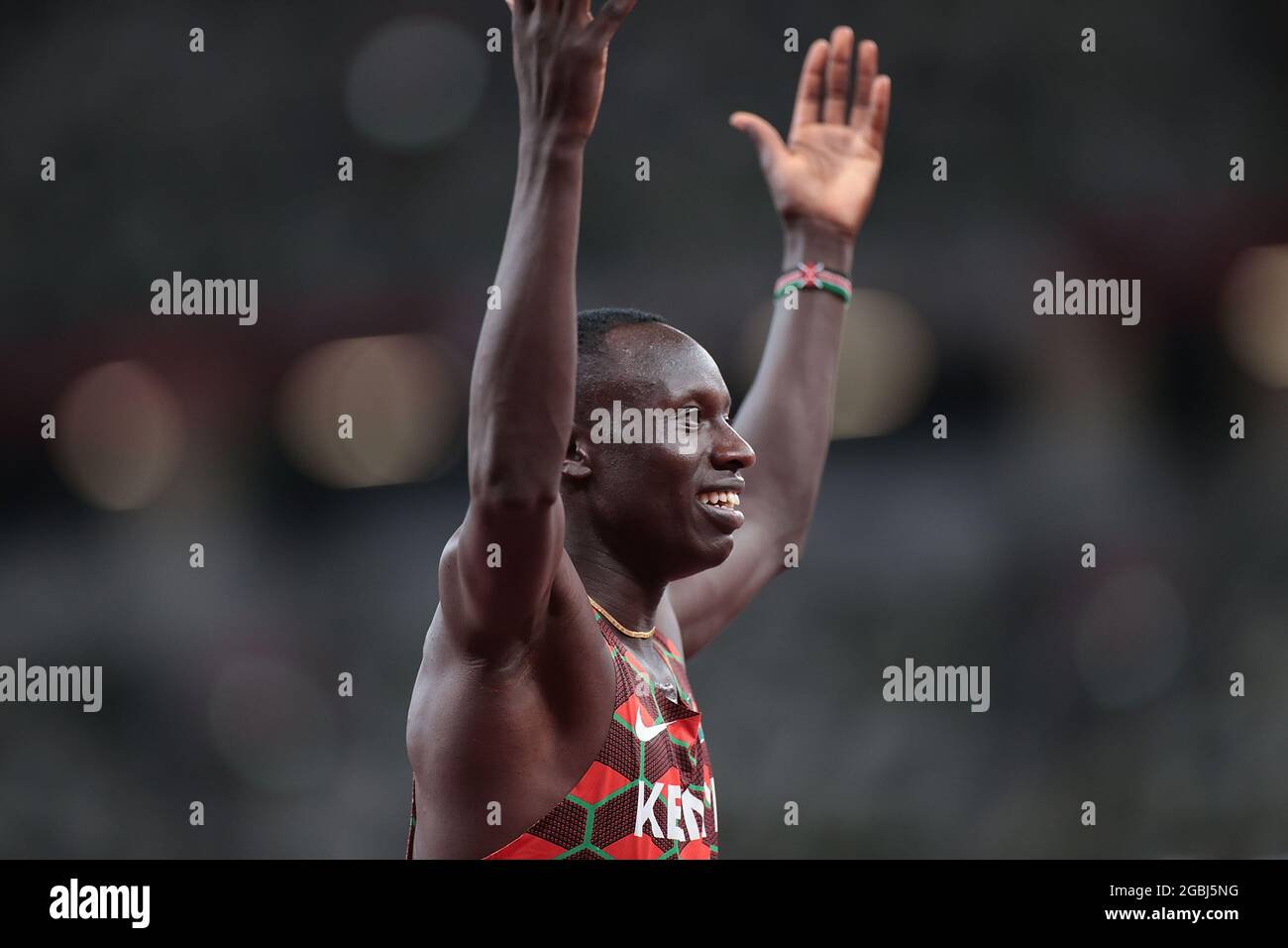 Tokyo, Japan. 4th Aug, 2021. Emmanuel Kipkurui Korir of Kenya ...