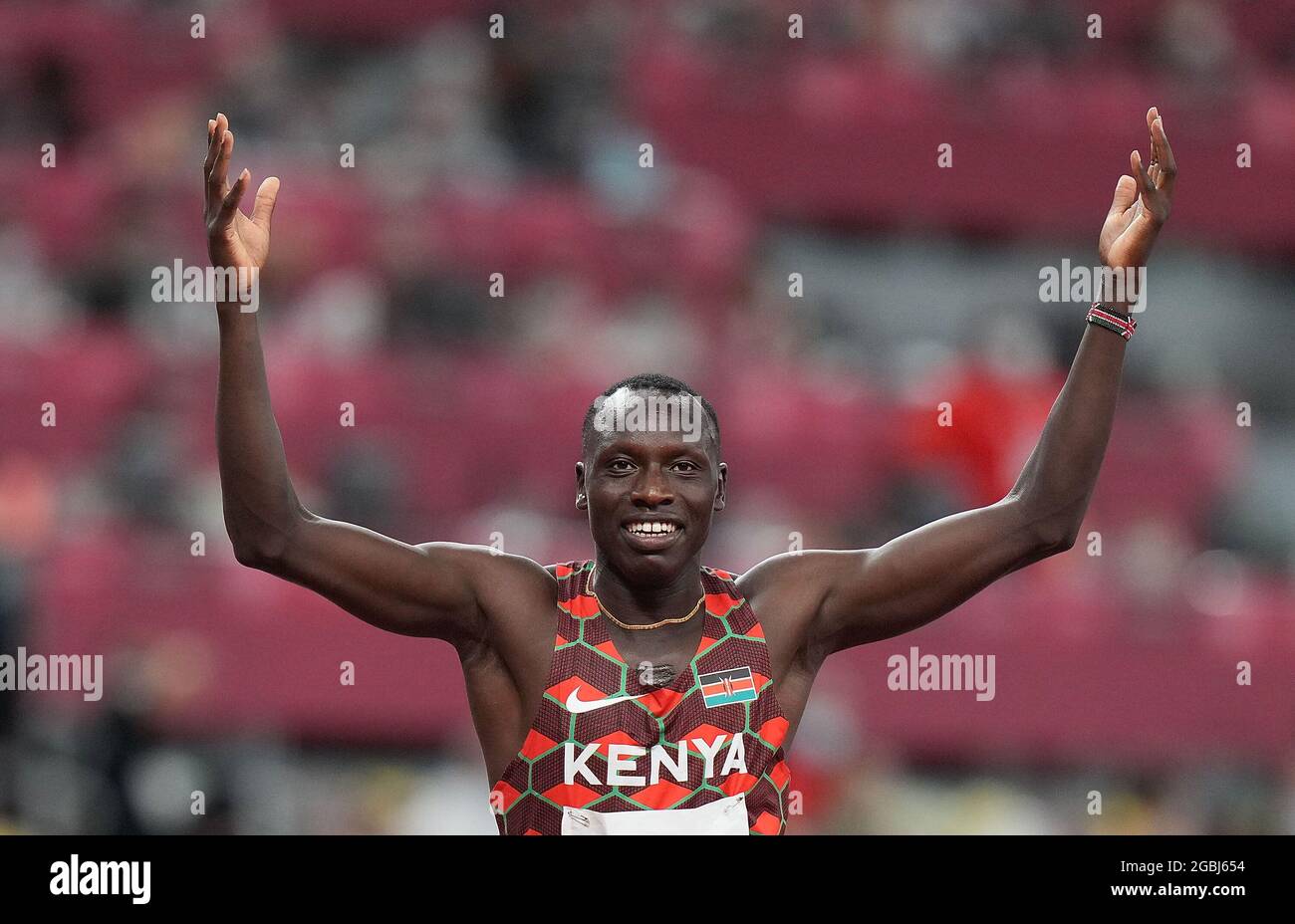 Tokyo, Japan. 4th Aug, 2021. Emmanuel Kipkurui Korir of Kenya ...