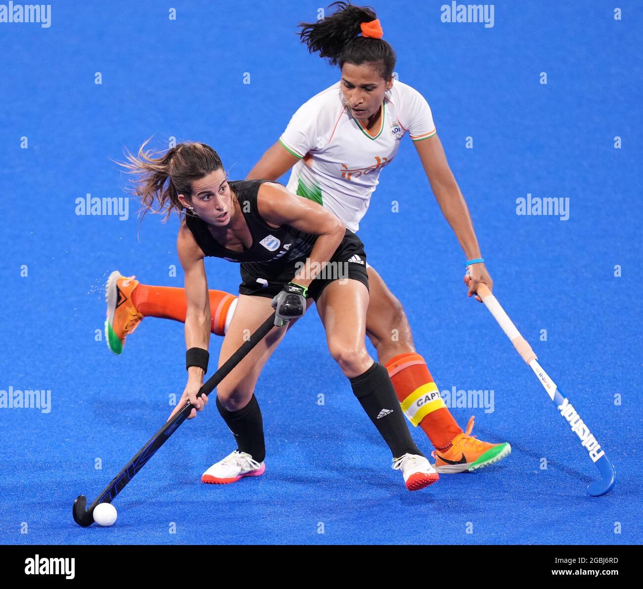 Tokyo, Japan. 4th Aug, 2021. Agostina Alonso of Argentina competes ...