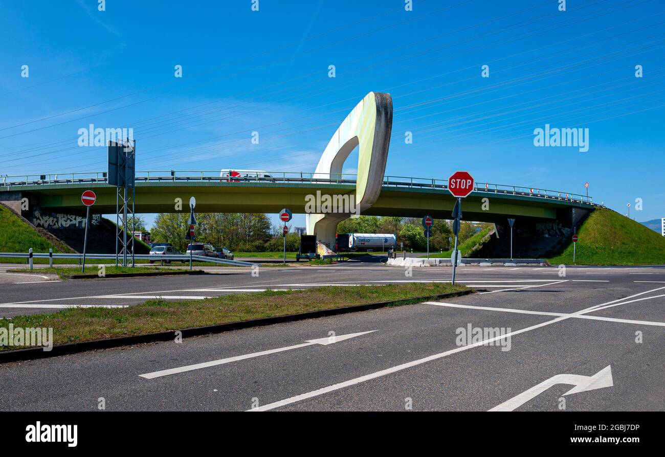 Autobahn feeder road hi-res stock photography and images - Alamy