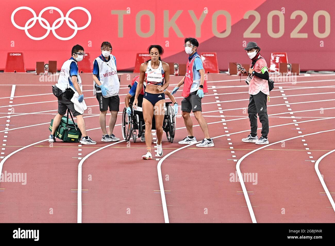 Tokyo, Japan. 04th Aug, 2021. Athletics. Olympic stadium. 10-1 ...
