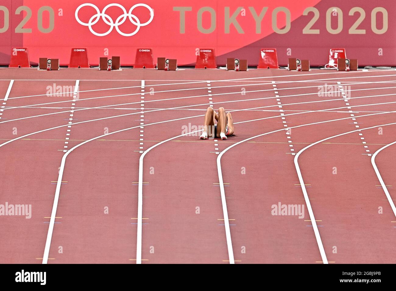 Tokyo, Japan. 04th Aug, 2021. Athletics. Olympic stadium. 10-1 ...