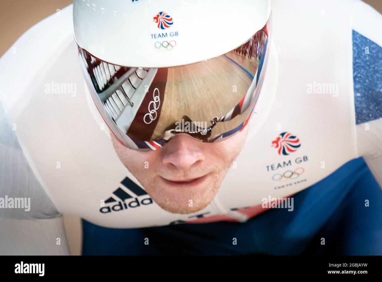Great Britain's Jack Carlin in action in the Men’s Sprint Qualifying ...