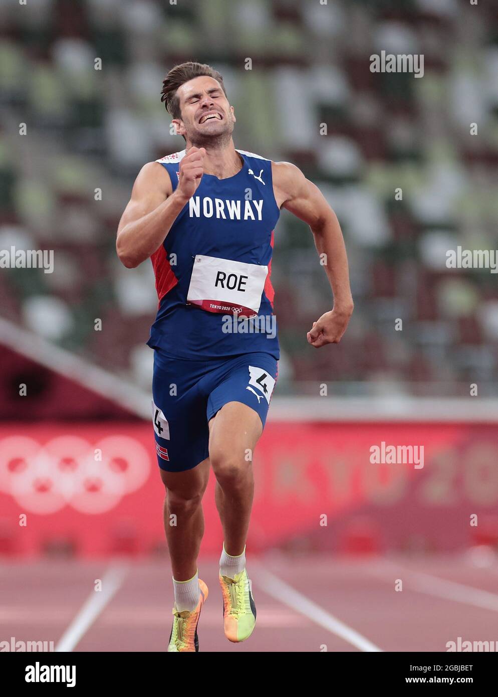 Tokyo, Japan. 4th Aug, 2021. Martin ROE of Norway competes during the ...