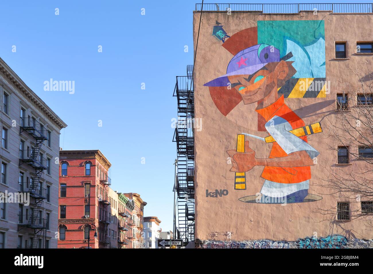 geography / travel, USA, New York, New York City, graffiti, Lower East ...