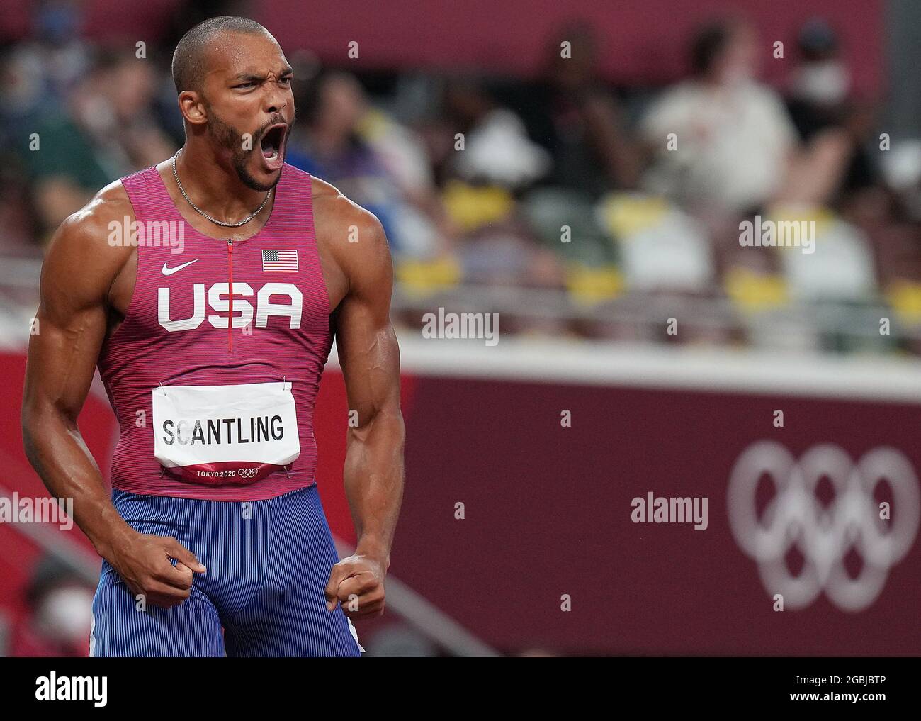 Tokyo, Japan. 4th Aug, 2021. Garrett Scantling of the United States ...