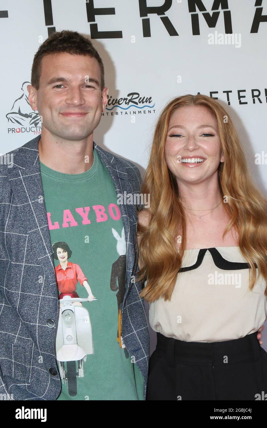 LOS ANGELES - AUG 3: Alex Russell, Diana Hopper at the Aftermath ...