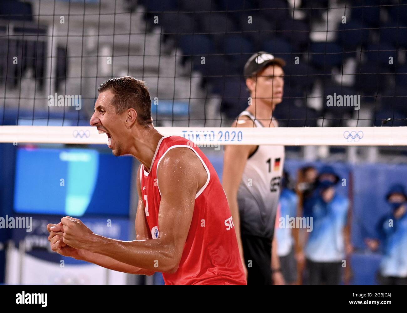 Tokio, Japan. 04th Aug, 2021. Volleyball/Beach: Olympia, quarterfinals ...