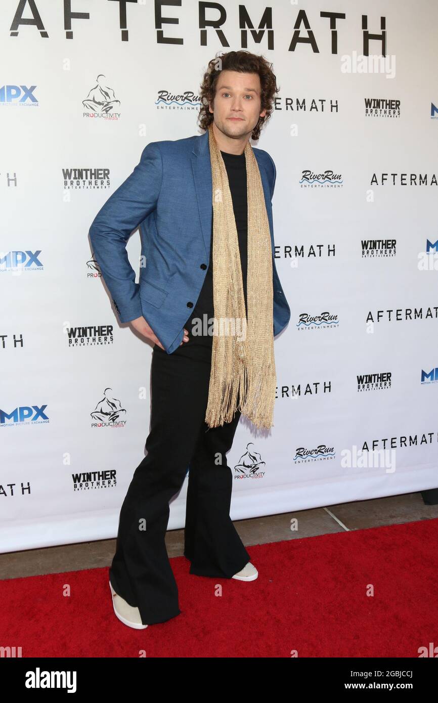 LOS ANGELES - AUG 3: Josiah Lipscomb at the Aftermath Premiere at the ...