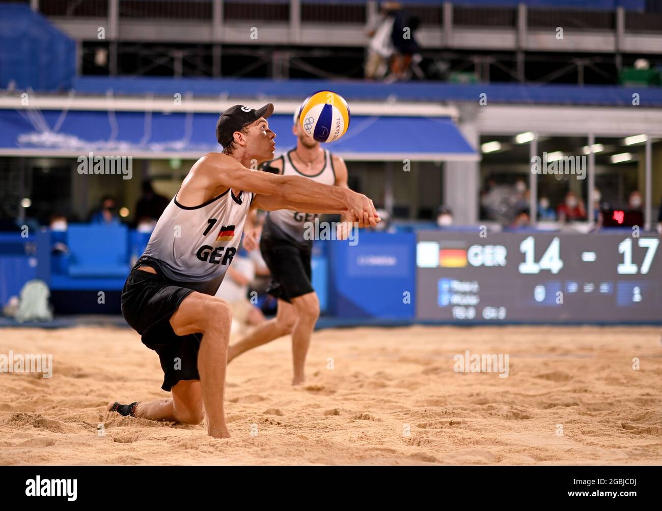 Tokio, Japan. 04th Aug, 2021. Volleyball/Beach: Olympia, Men's ...