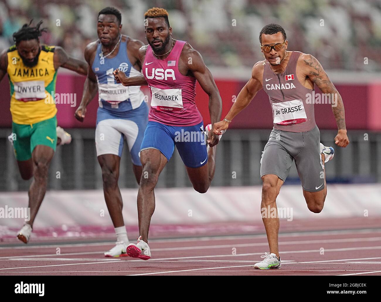 Tokio, Japan. 04th Aug, 2021. Athletics: Olympics, 200m, men, final, at ...