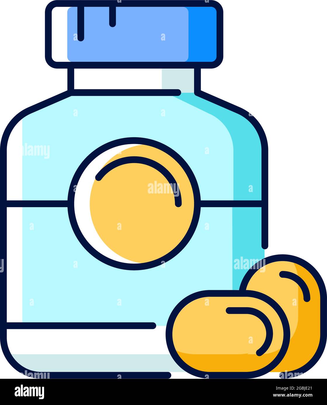 Softgel Stock Vector Images - Alamy