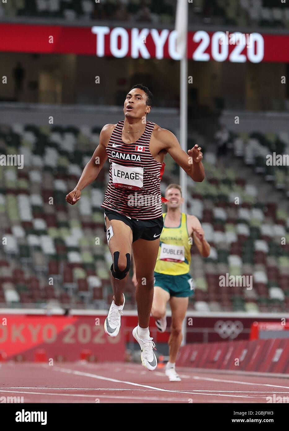 Tokyo, Japan. 4th Aug, 2021. Pierce Lepage of Canada competes during ...