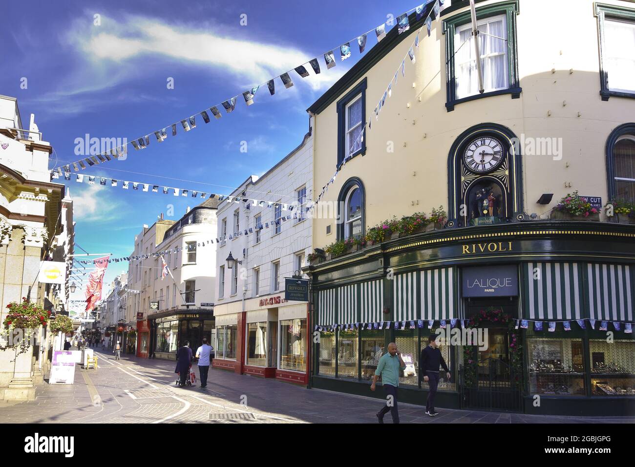 Jersey channel islands street hi-res stock photography and images - Alamy