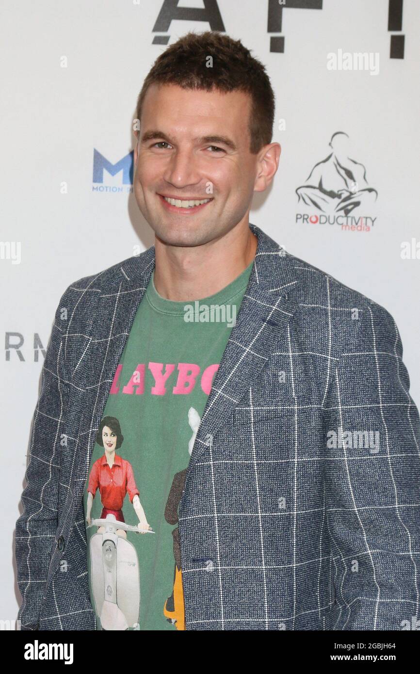 Los Angeles, CA. 3rd Aug, 2021. Alex Russell at arrivals for AFTERMATH ...