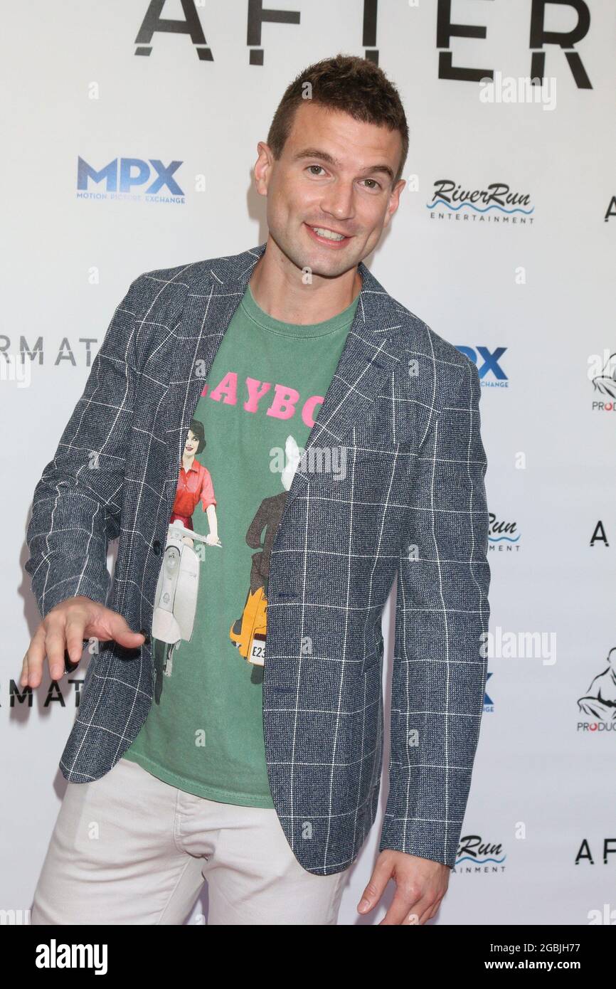 Los Angeles, CA. 3rd Aug, 2021. Alex Russell at arrivals for AFTERMATH ...