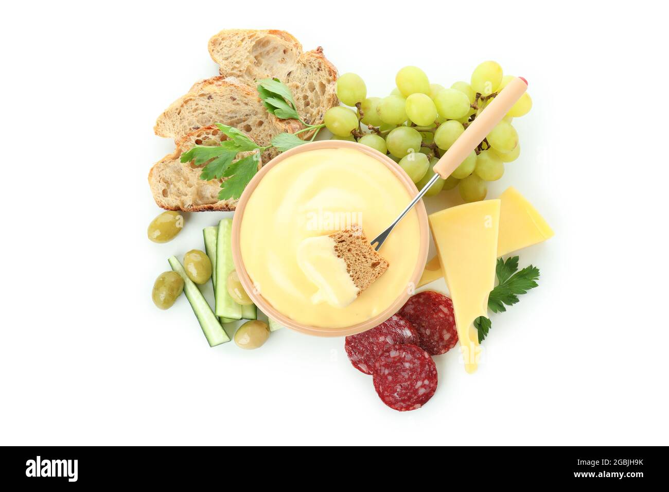 Cheese fondue Cut Out Stock Images & Pictures - Alamy