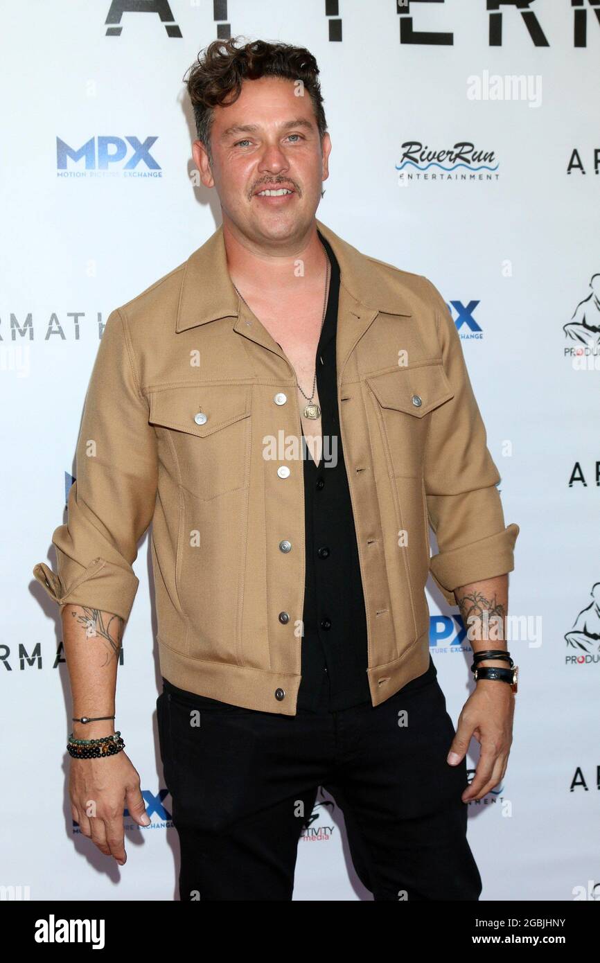 Los Angeles, CA. 3rd Aug, 2021. Kevin Alejandro at arrivals for AFTERMATH Premiere, The Landmark ...
