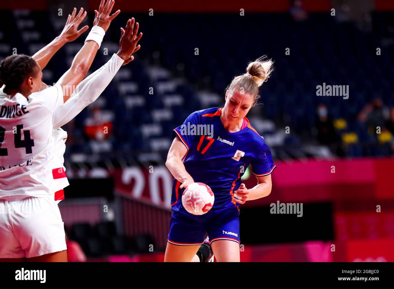 TOKYO, JAPAN - AUGUST 4: Nycke Groot of the Netherlands during the ...