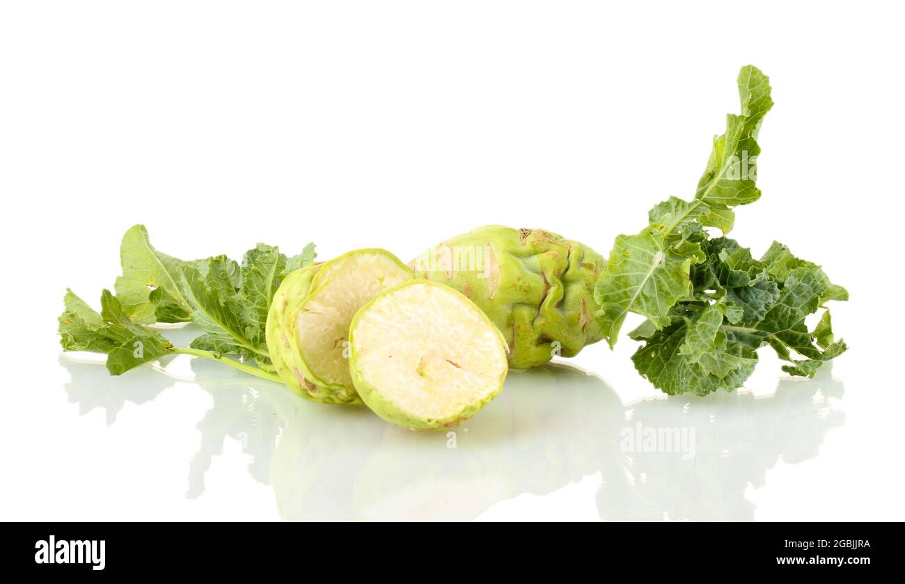 Fresh turnip isolated on white Stock Photo - Alamy