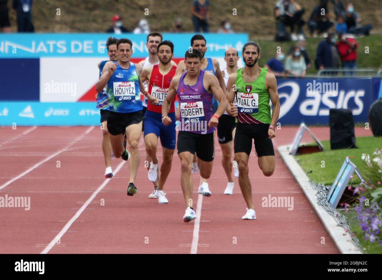 HOUYEZ Hugo , CULTRU Sacha, ROBERT Benjamin and TUAL Gabriel Finale 800 ...