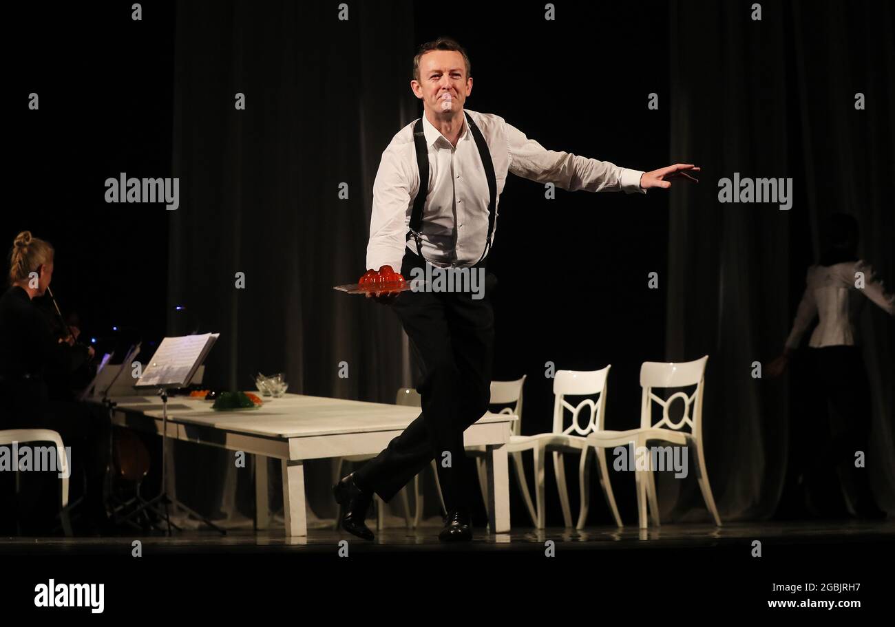 John Molloy, cast member of The Dead, An Opera, during a photocall on ...