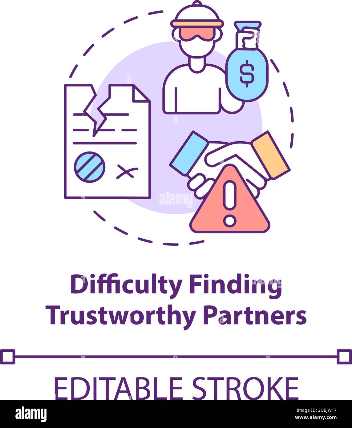 Finding fraud Stock Vector Images - Alamy