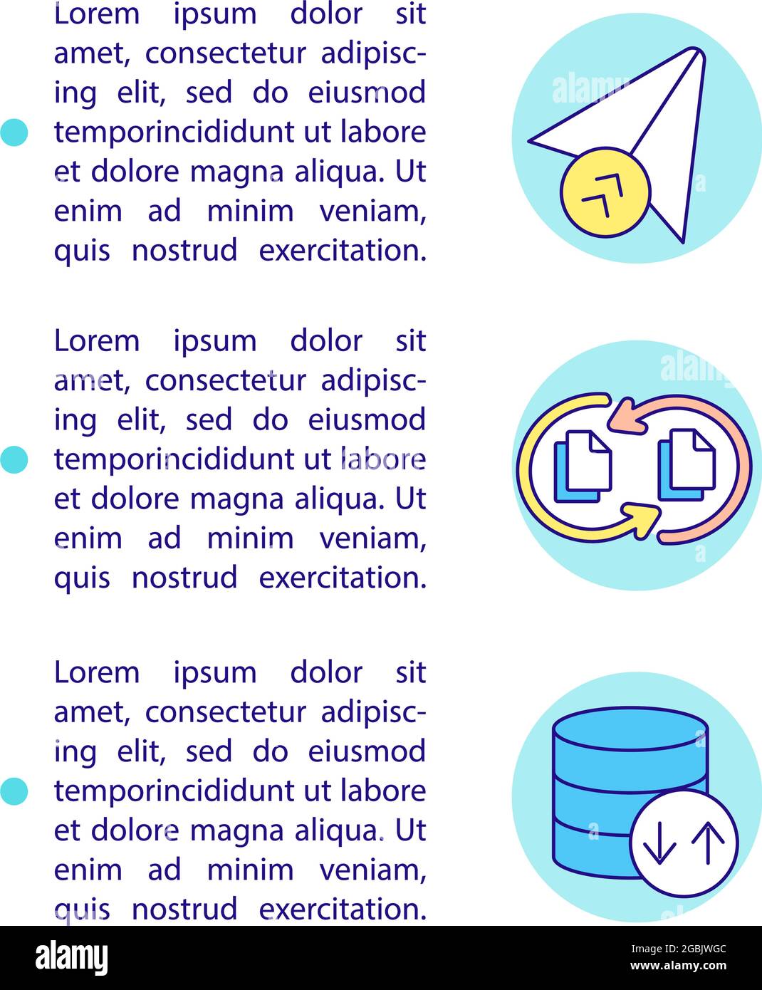 Share file icons in Cut Out Stock Images & Pictures - Alamy