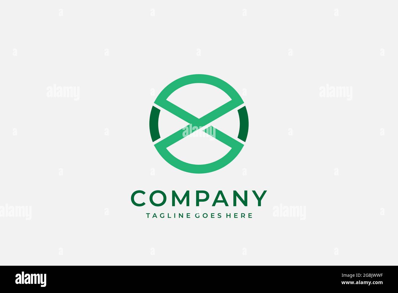 Infinity x logo Stock Vector Images - Alamy