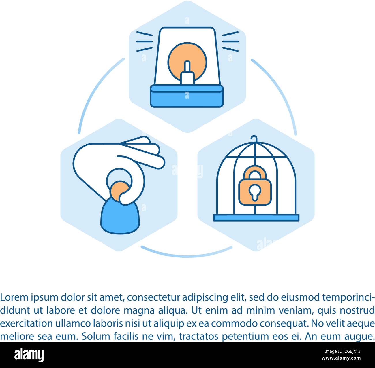 Human trade signs concept line icons with text Stock Vector Image & Art ...