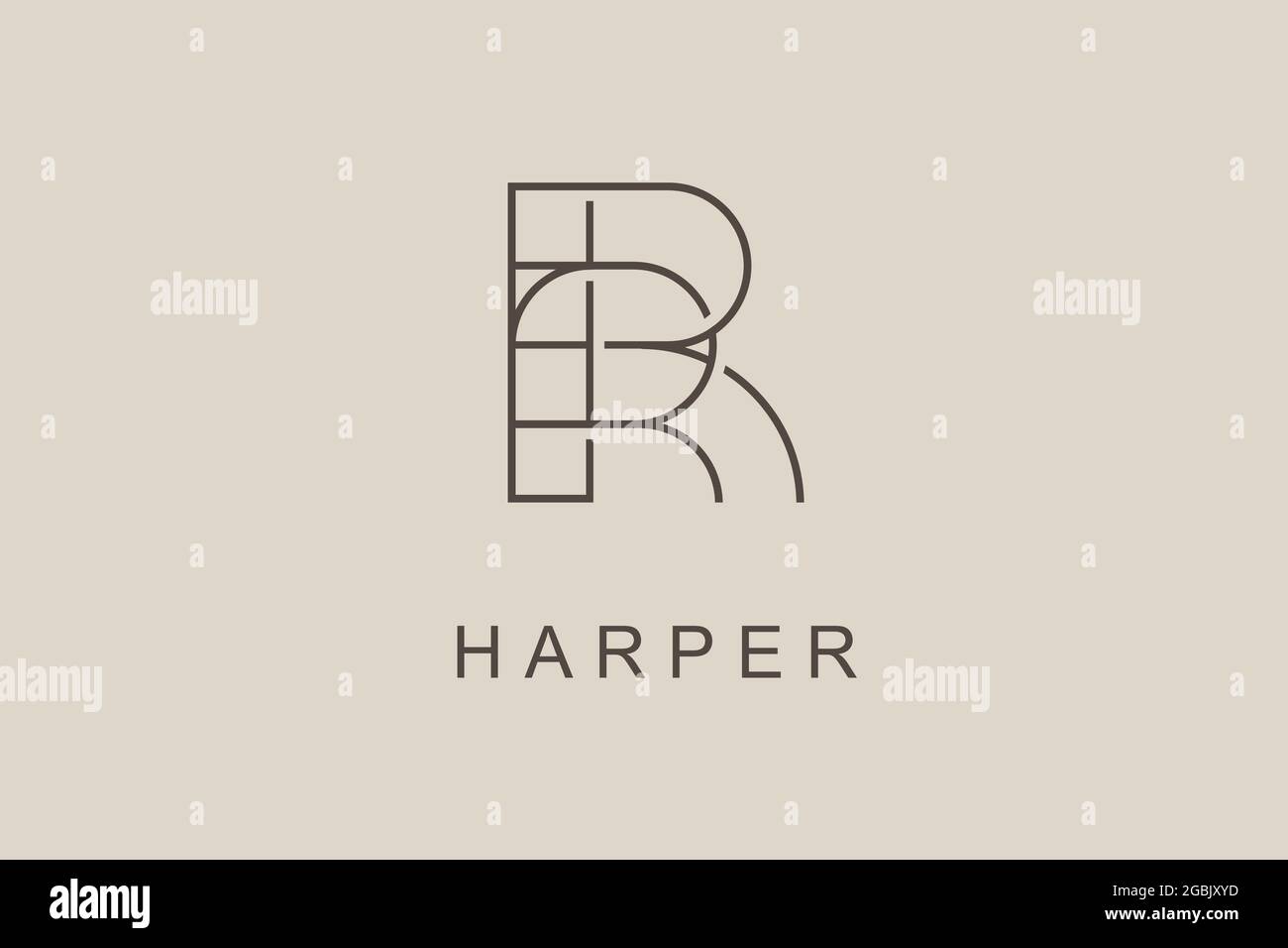 Harper design Stock Vector Images - Alamy