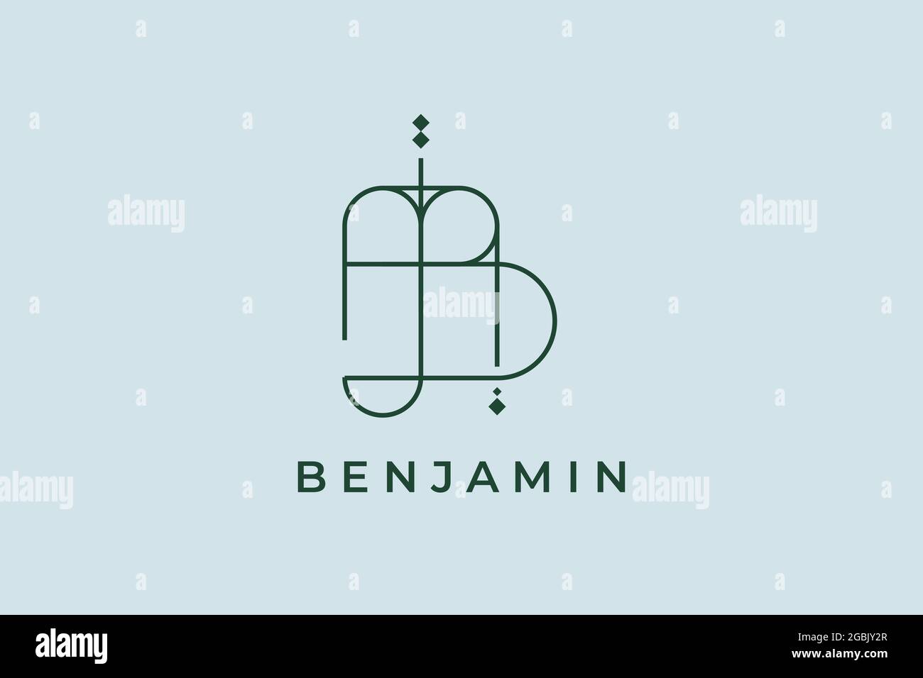 Benjamin logo Stock Vector Images - Alamy