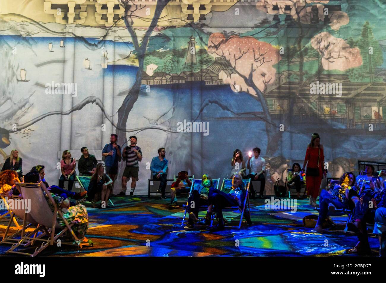 Interactive floor projection hi-res stock photography and images - Alamy