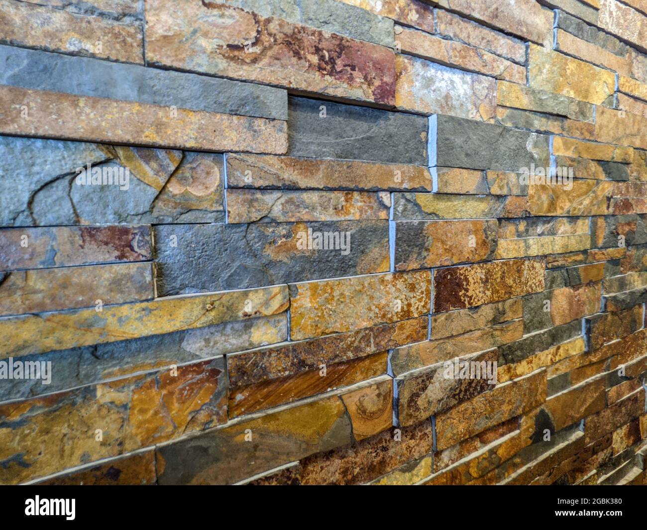 Slate multicolor wall texture Stock Photo - Alamy