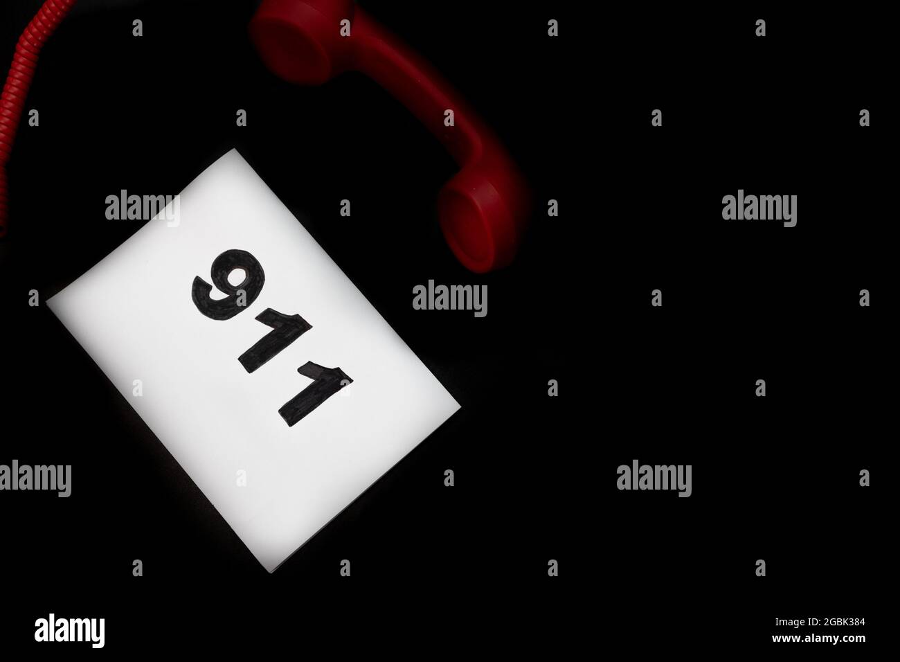 911 writing hi-res stock photography and images - Alamy