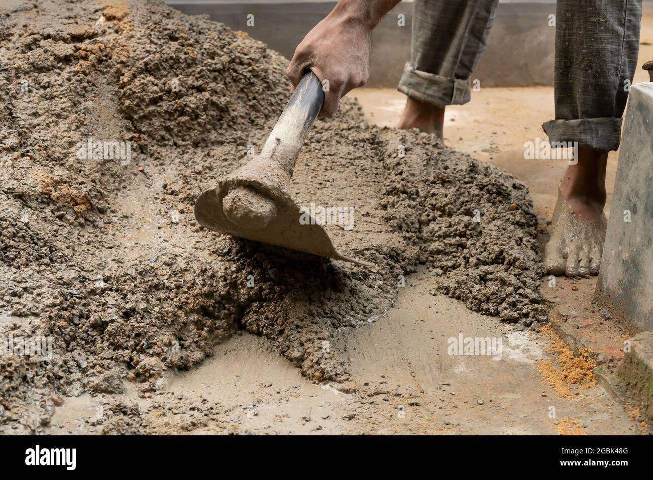 Mixing Sand And Water