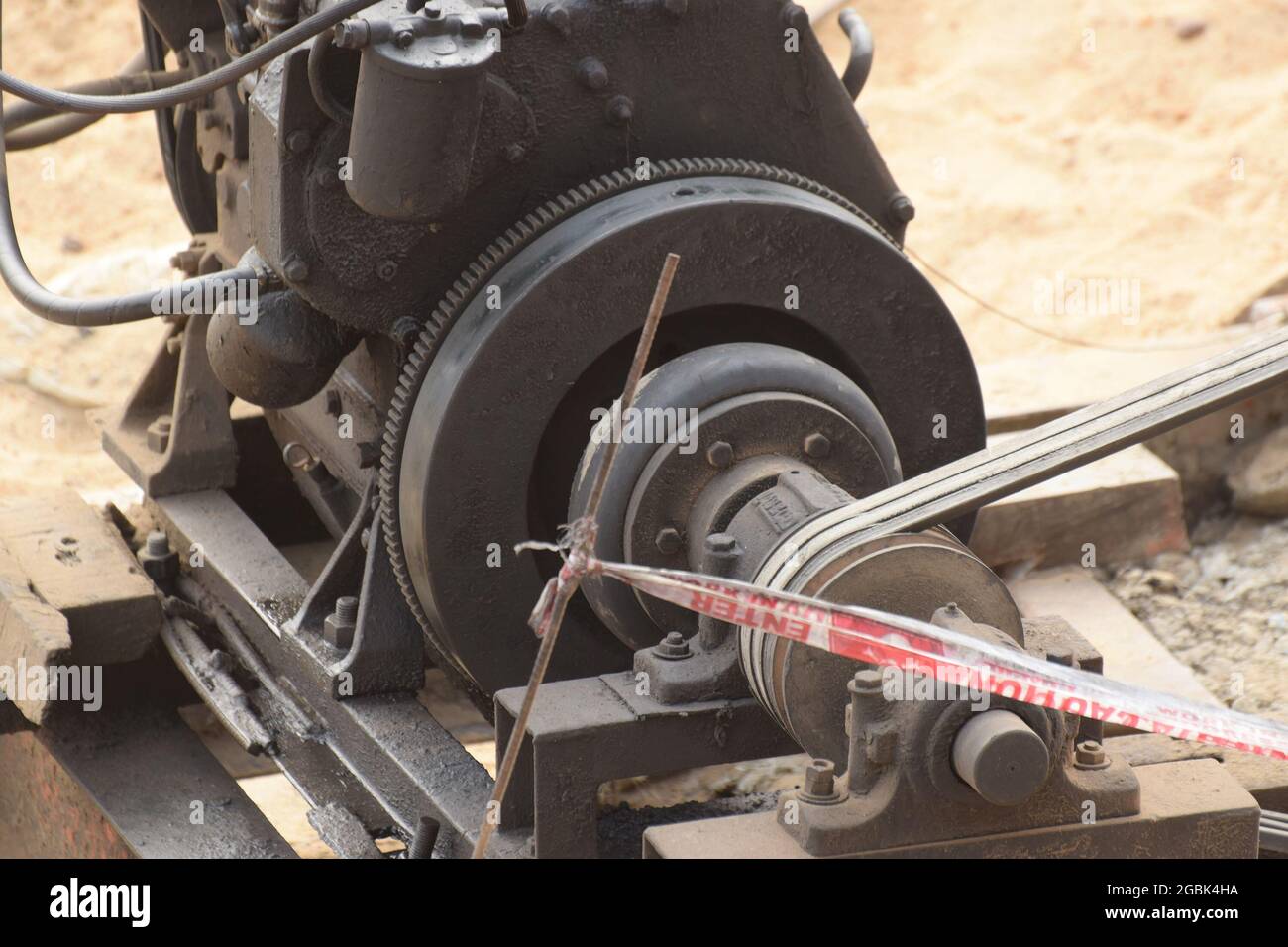 Black smoke coming out of diesel generator, air pollution ...