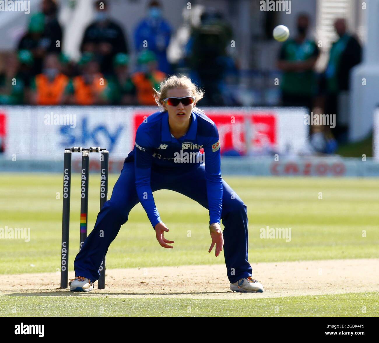 LONDON, ENGLAND - AUGUST 01: Charlie Dean of London Spirit Women during ...