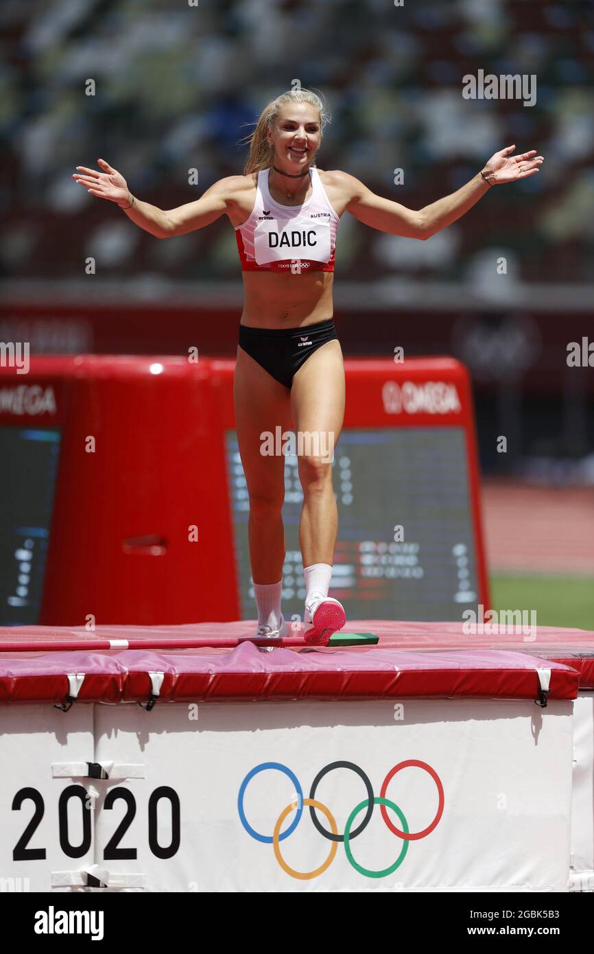 Ivona DADIC (AUT) during the Olympic Games Tokyo 2020, Athletics Women ...